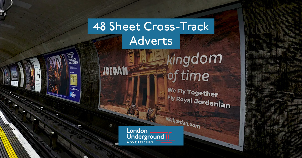 48 Sheet Cross-Track Adverts - Advertising Formats