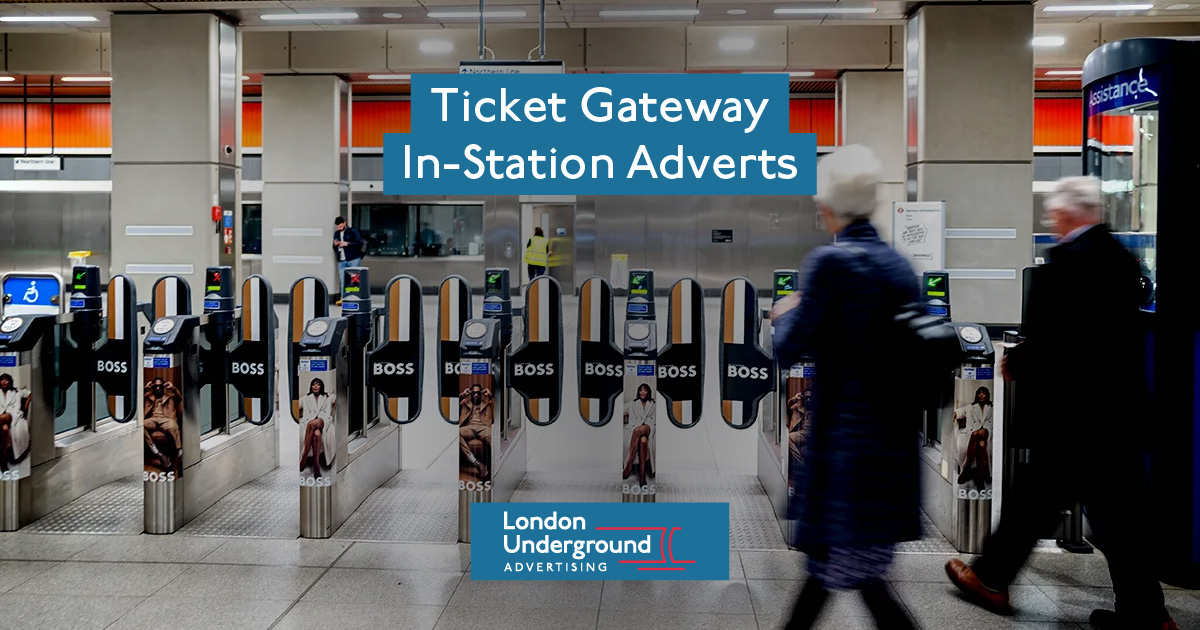 Ticket Gateway Advertising on the London Underground